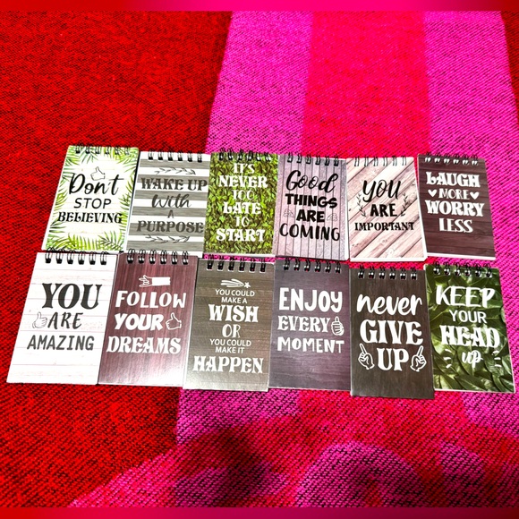 Other | Nwt Motivational Notepads And Pens Bundle | Poshmark